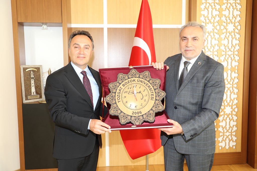 Rektörümüzden Yozgat Bozok Üniversitesi Rektörüne Ziyaret